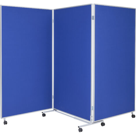 eurokraft basic, Tableau de présentation pliant et mobile, h x
