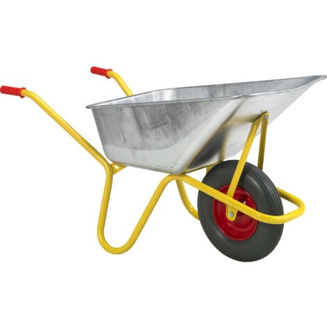 Ravendo, Brouette à béton BC 1100, roue anti-crevaison, L x l