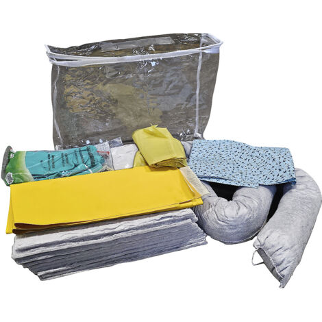 eurokraft basic, Kit d'urgence anti-fuite avec plaque