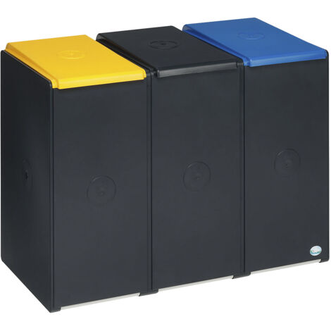 VAR, Collecteur de tri en plastique, poste de tri avec bacs de