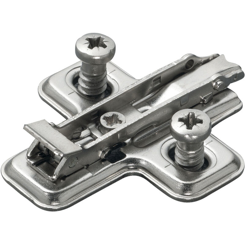 EMBASE CRUCIFORME CLIPSABLE ACIER VIS EURO PREMONT