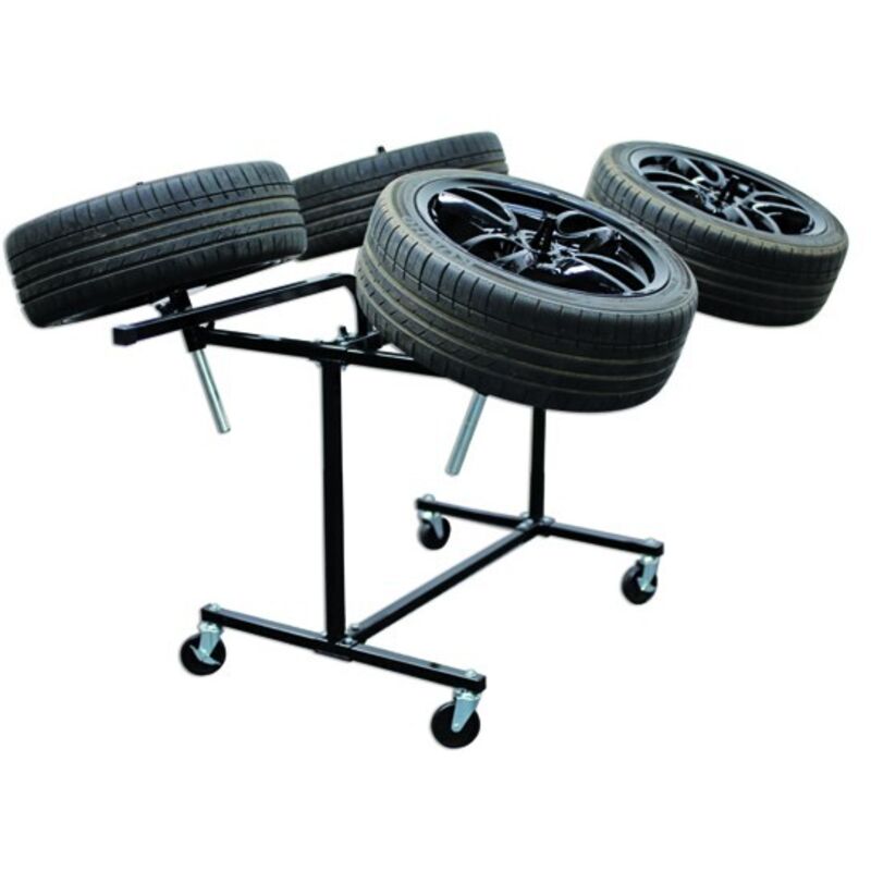 Power-TEC Alloy Wheel Painting Stand - Deluxe Heavy Duty 92417