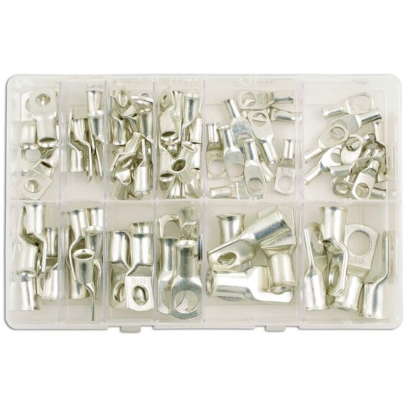 Connect Copper Tube Terminals Assortment 80pc 31884