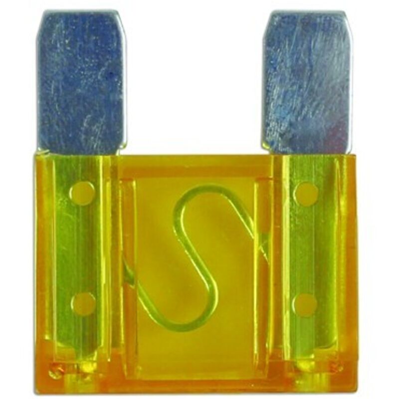 Connect Maxi Blade Fuses 20A, Yellow 10pc 30445