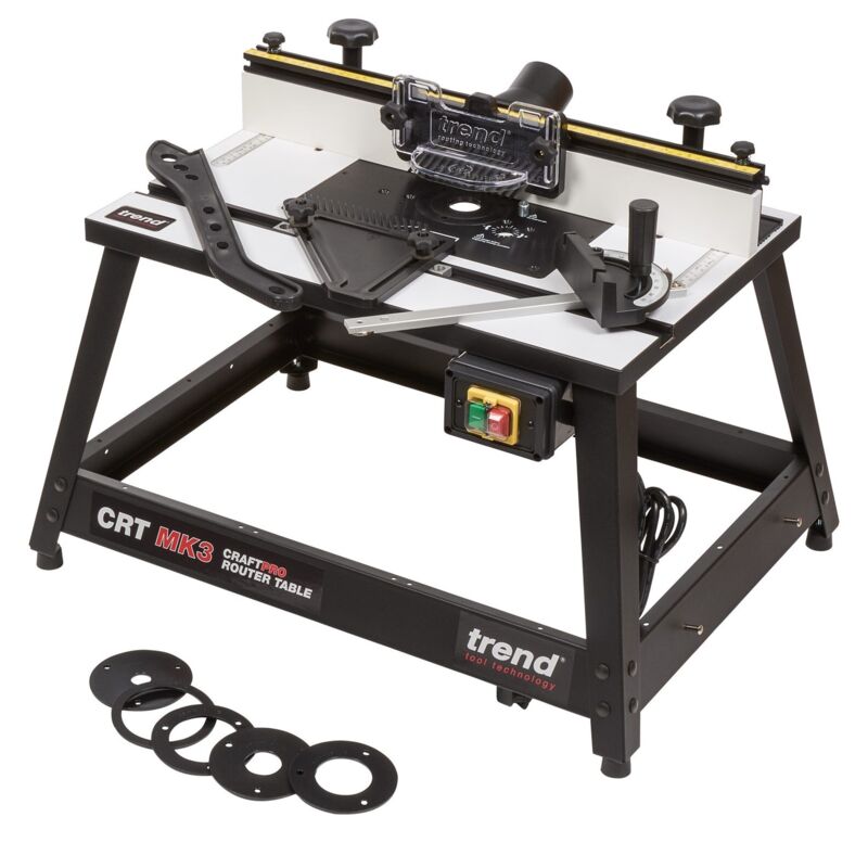 Trend CRT/MK3 CraftPro Router Table 240V TRECRTMK3