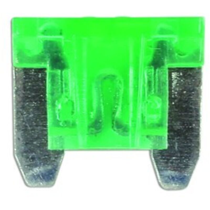 Connect Low Profile Mini Blade Fuses 30A, Green 25pc 30444