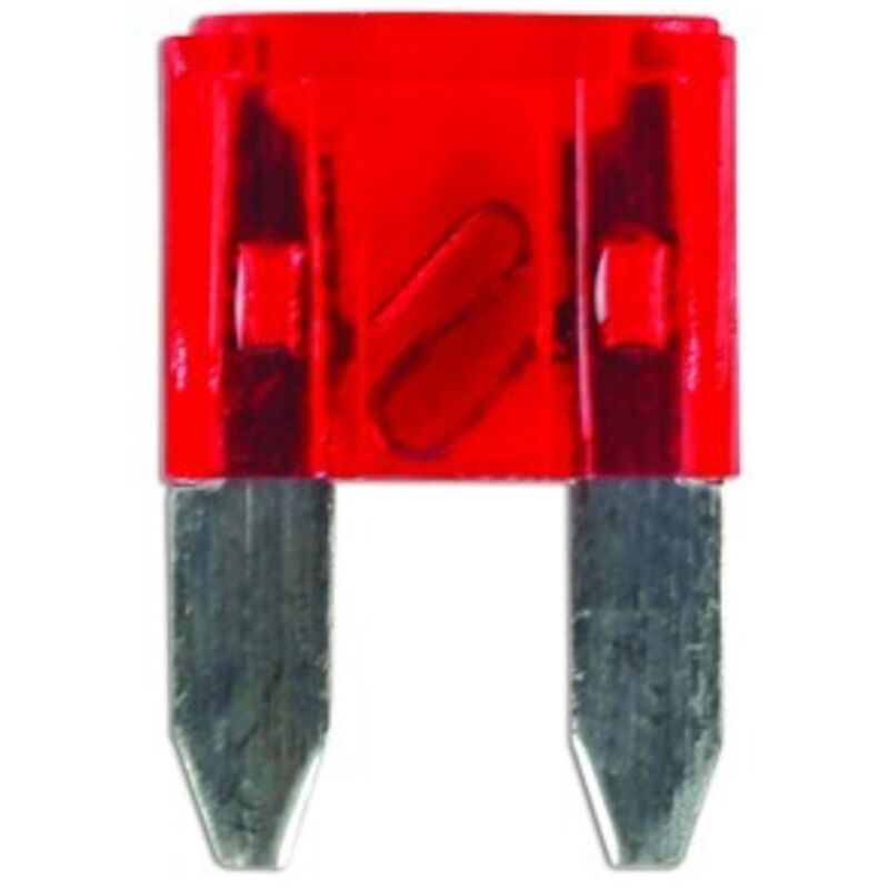 Connect Mini Blade Fuses 10A, Red 25pc 30428