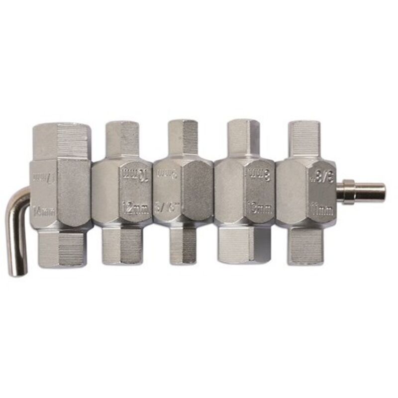 Laser Tools Drain Plug Key Set 5pc 1580