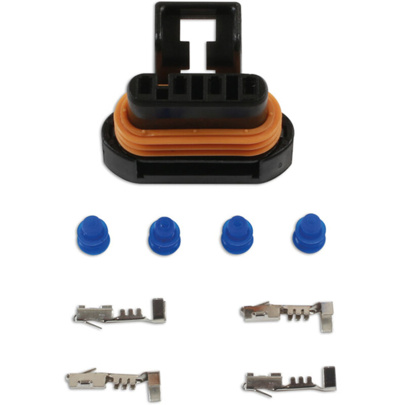 Connect Harness Repair Weatherproof Connector 4 Pin Kit 18pc 37349