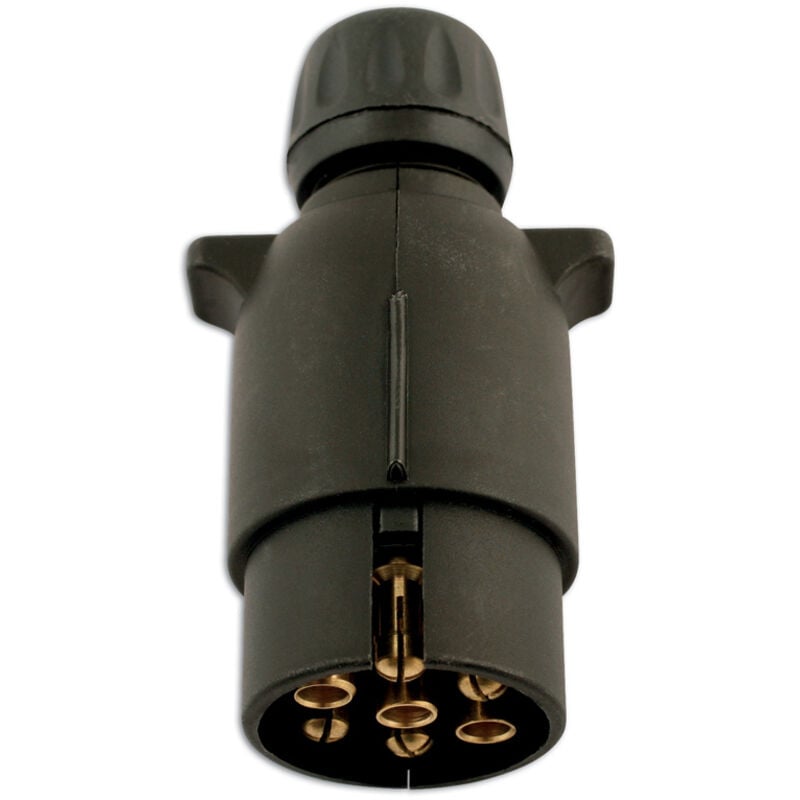 Connect 7 Pin Nylon Plug 12 Volt 12N 5pc 39948