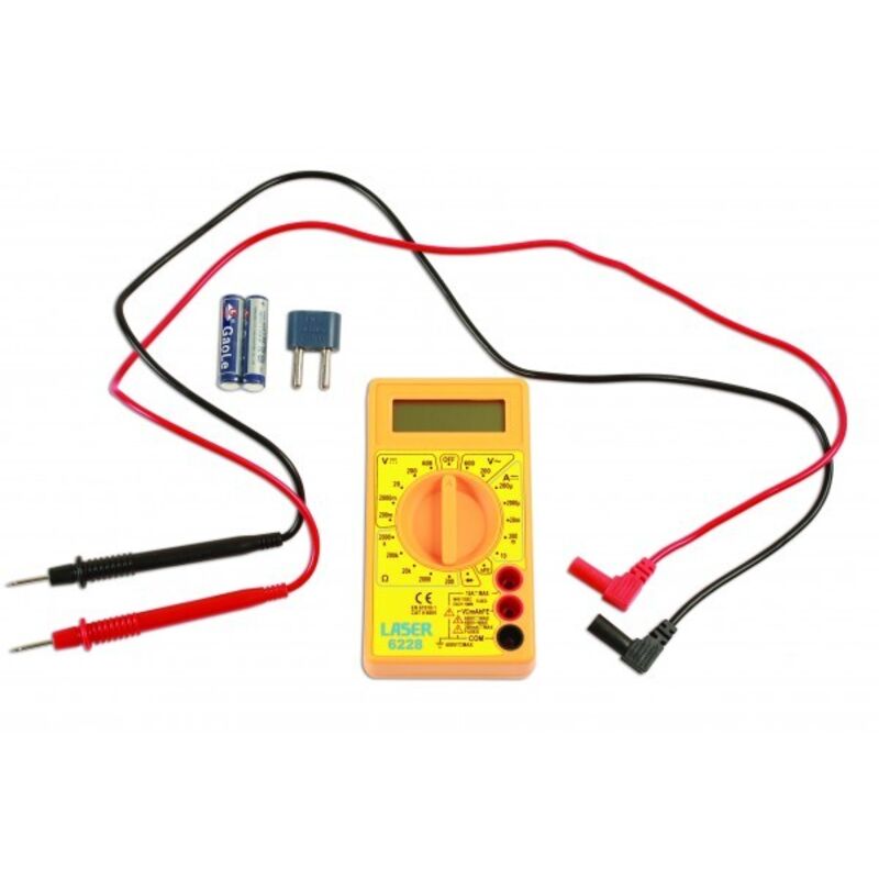 Laser Tools Multimeter - Digital 6228