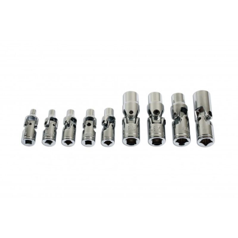 Laser Tools Universal Joint Inverted Torx Star Socket Set 1/4""D 3/8""D ...