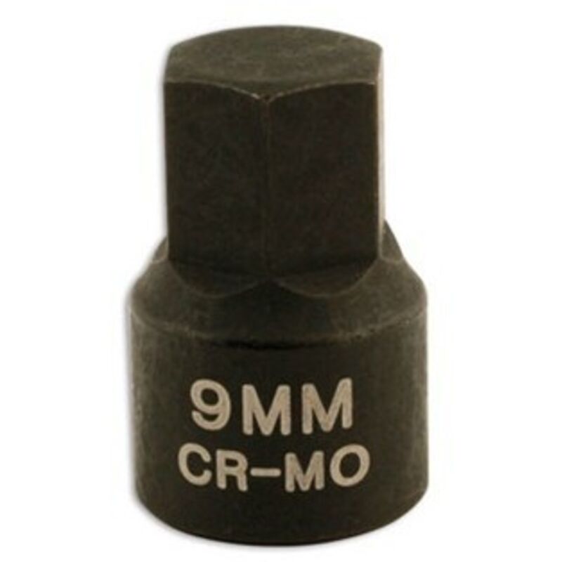 Laser Tools Low Profile Hex Bit 1/4""D 9mm 5680