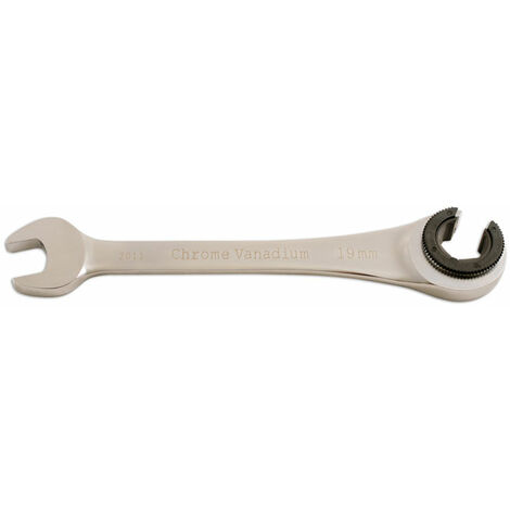 Laser Tools Ratchet Flare Nut Wrench 19mm 4905