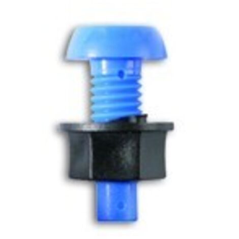 Connect Nylon 3/4"" Bolt & Nut Number Plate Fixings, Blue 100pc 31529