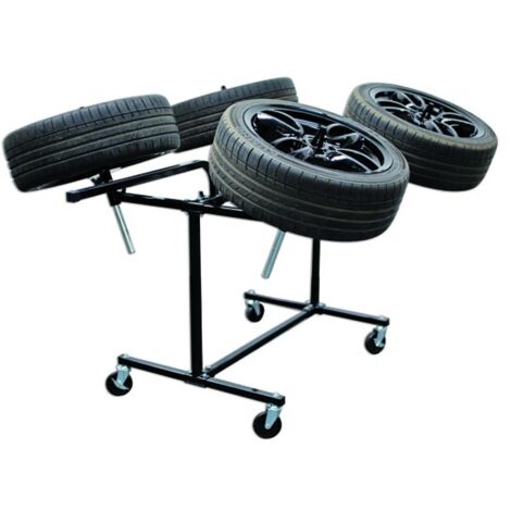 Power-TEC Alloy Wheel Painting Stand - Deluxe Heavy Duty 92417