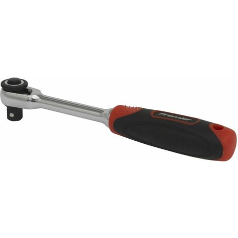 Sealey 1/4""Sq Drive Compact Head Ratchet Wrench Platinum Series AK8987