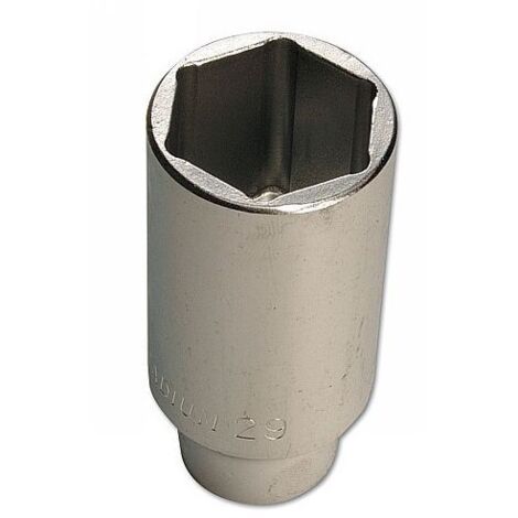 Laser Tools 3/8""D 17mm Deep Socket Single Hex Chrome 1960