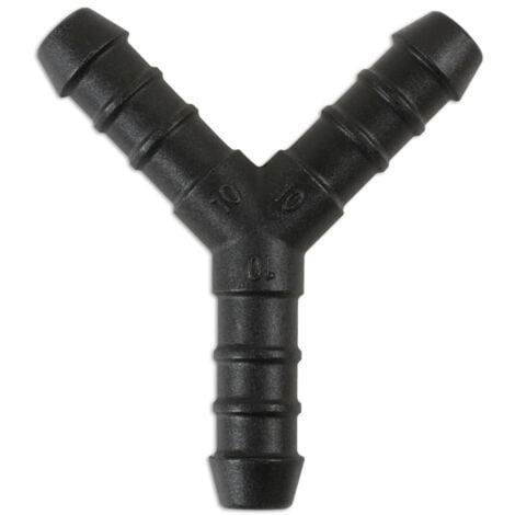 Connect Plastic Pipe Joiner Y-Piece 10mm 5pc 37270