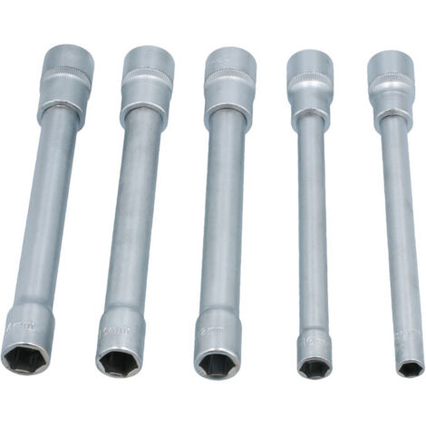 Laser Tools Metric Extra Deep Socket Set 1/2""D 5pc Single Hex 176mm ...