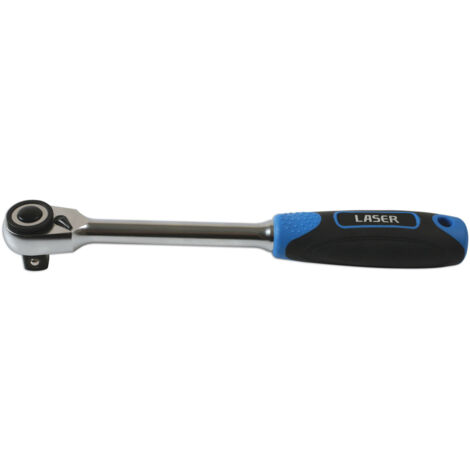 Laser 1/2""D Tools Micro Head Ratchet 72 Teeth Quick Release Satin ...