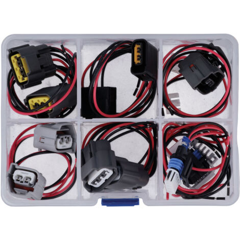 Connect Assorted Wiring Ignition Coil Harness Connector Kit 12pc 37664