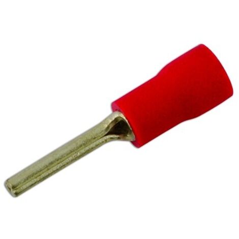 Connect Red Pin Terminal 12mm 100pc 30153