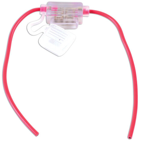 Connect Blade Fuse Holder Transparent for LED Blade Fuse 1pc 37185