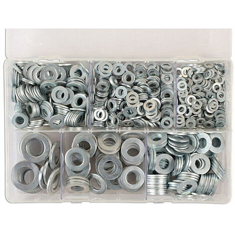 Connect Assorted Form A Flat Washers Box 800pc 31862