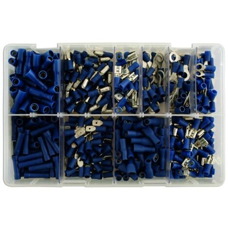 Connect Assorted Blue Terminals Box 280pc 31851