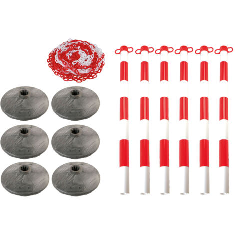 Laser Tools Set of 6 Posts & Bases with Chain 6701