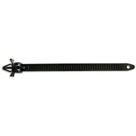 Connect Panel Fixing Black Cable Tie 200mm x 4.8mm 100pc 30300
