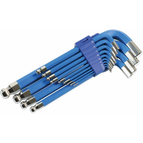 Laser Tools Magnetic Ball End Hex Key Set 13pc 7556