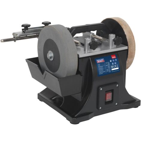 Sealey Sharpener 200mm with Honing Wheel 180W SMS2101