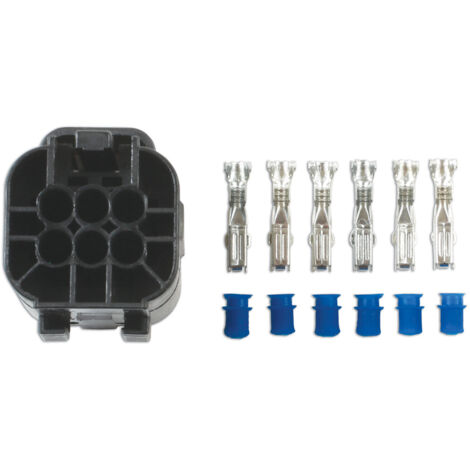Connect AMP Econoseal J Series 6 Pin Female Connector Kit 39pc 37539