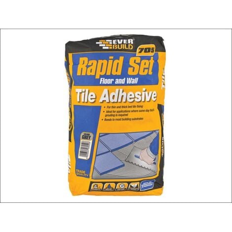 Everbuild Sika 705 Rapid Set Tile Mortar 20kg EVBRAPID20