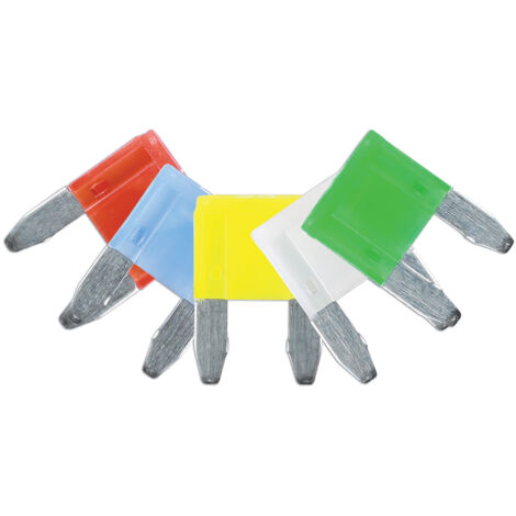 Connect Mixed LED Mini Blade Fuses 10 - 30A 5pc 37146