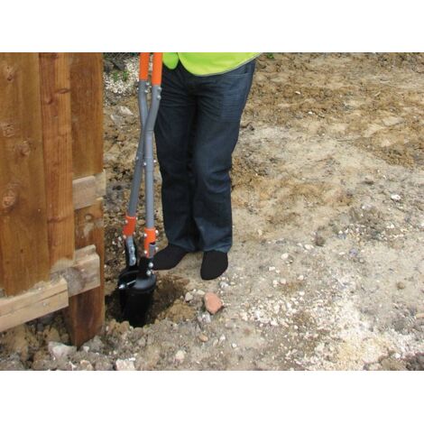 Roughneck Dual-pivot Post Hole Digger 115mm (4.1/2in) ROU68265