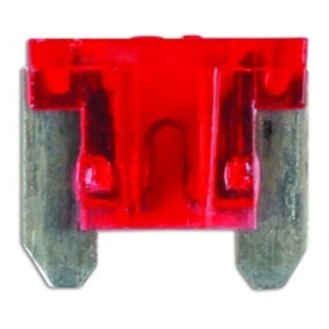 Connect Low Profile Mini Blade Fuses 10A, Red 25pc 30440