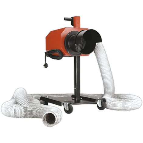 Sealey Exhaust Fume Extractor with 6m Ducting EFS/93