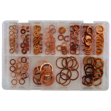 Connect Assorted Copper Sealing Washers Imperial Box 225pc 31870