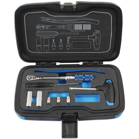 TPMS Torque Wrench & Tool Set 9pc by Laser Tools 6935