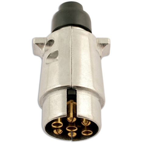 Connect 7 Pin Metal Plug 12 Volt 12N 5pc 39946