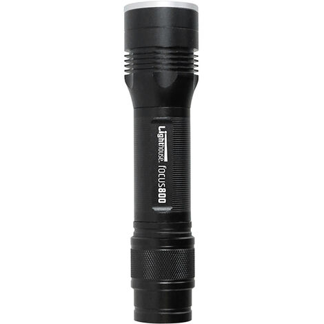 Lighthouse Elite Focus800 LED Torch 800 lumens - Rechargeable USB ...