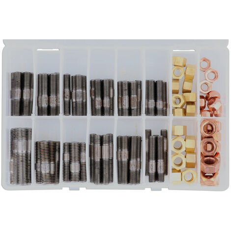 Connect Manifold Stud & Nut Kit M8, M10 100pc 37657