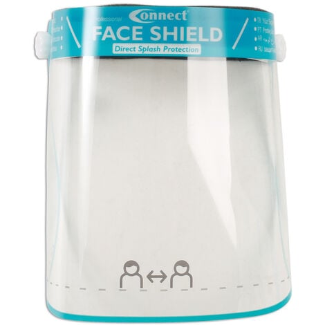 Connect Professional Face Shield Direct Splash Protection 1pc 35369