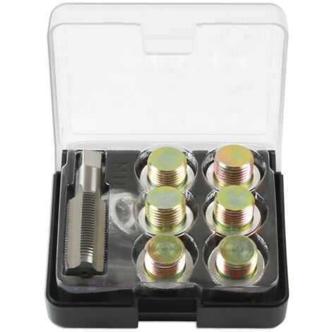 Laser Tools Sump Plug Thread Repair Kit M18 x 1.50 7662