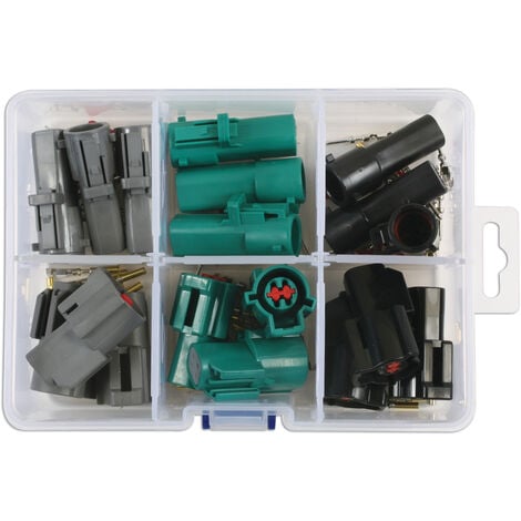 Connect Assorted Ford Oxygen Sensor Electrical Connector Kit 18pc 37411
