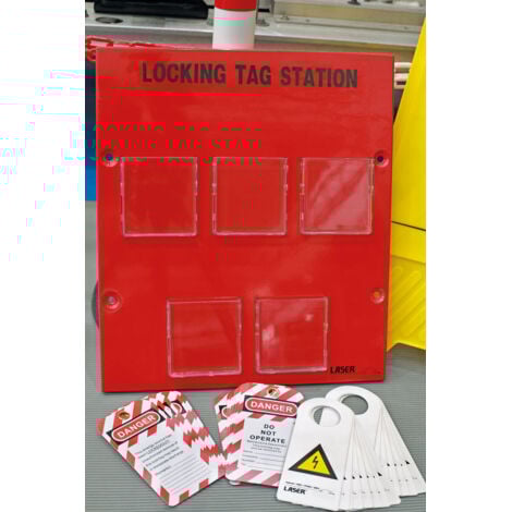 Laser Tools Locking Tag Station Kit 8152
