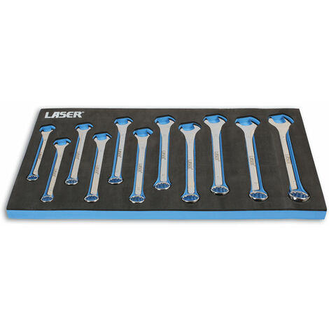 Laser Tools 6493 Combination Spanner Set 11pc